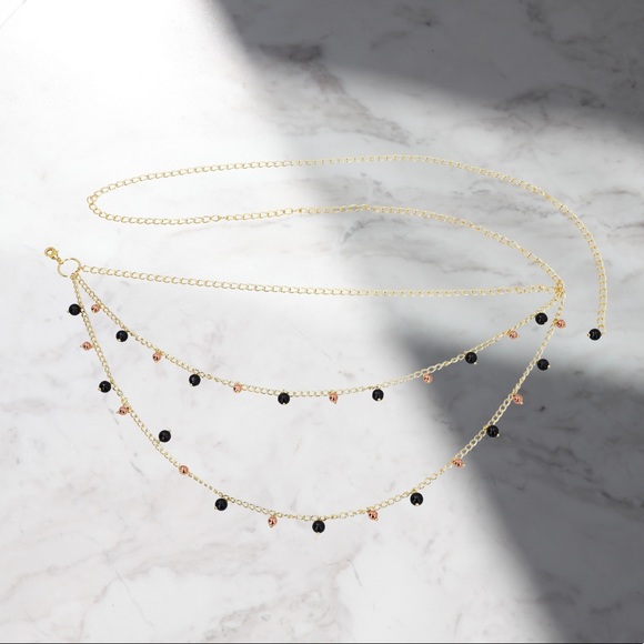 Lucid Leah | Accessories | Shungite Crystal Gold Waist Body Belt | Poshmark